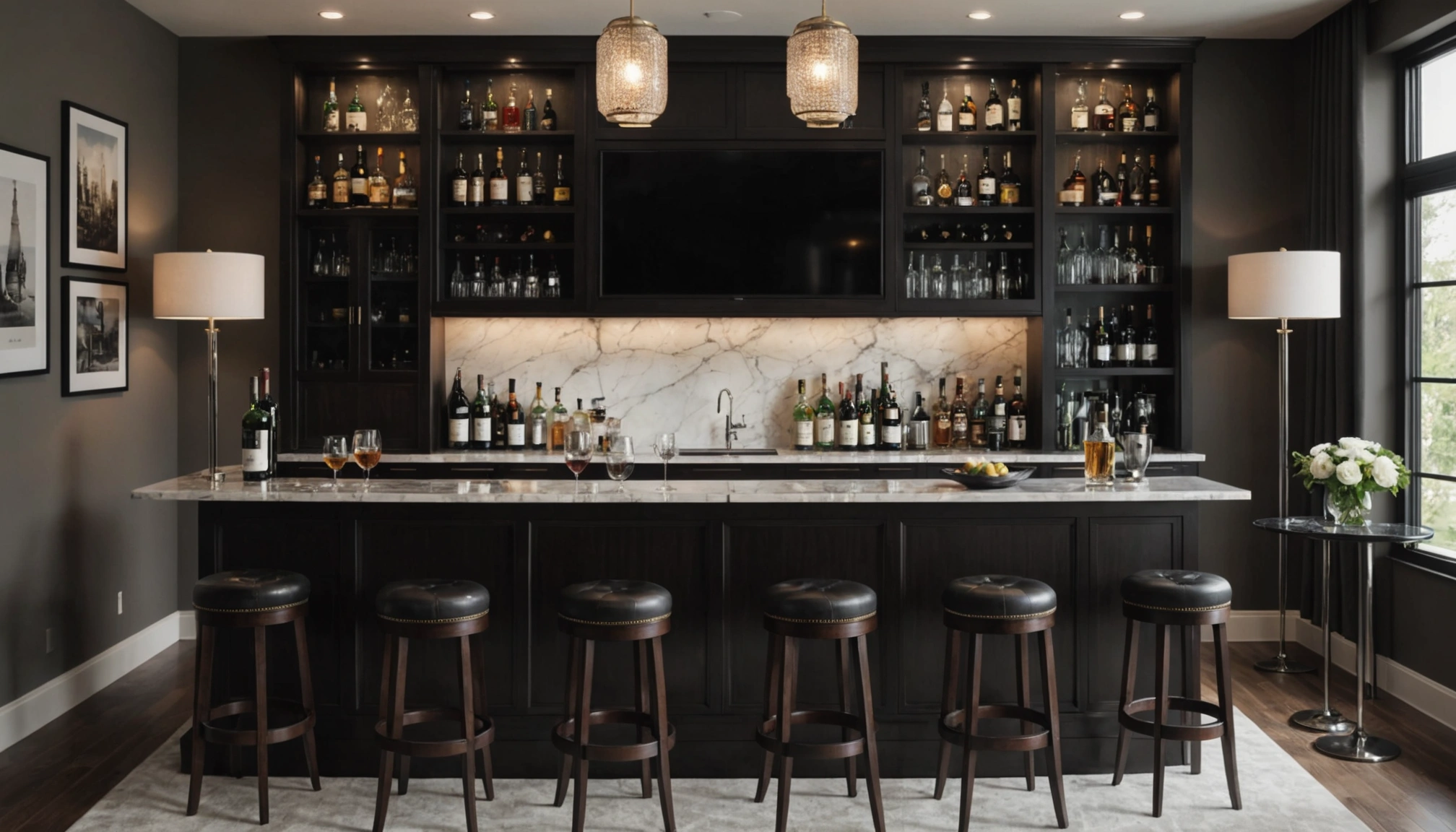 Bar pour la maison : élégance et convivialité chez vous